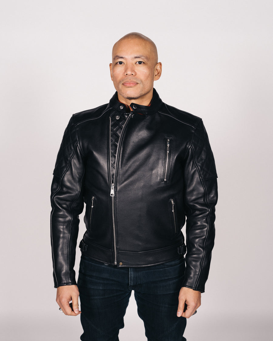 Goldtop | The Bobber Jacket - CE AAA Certified Armoured Leather ...