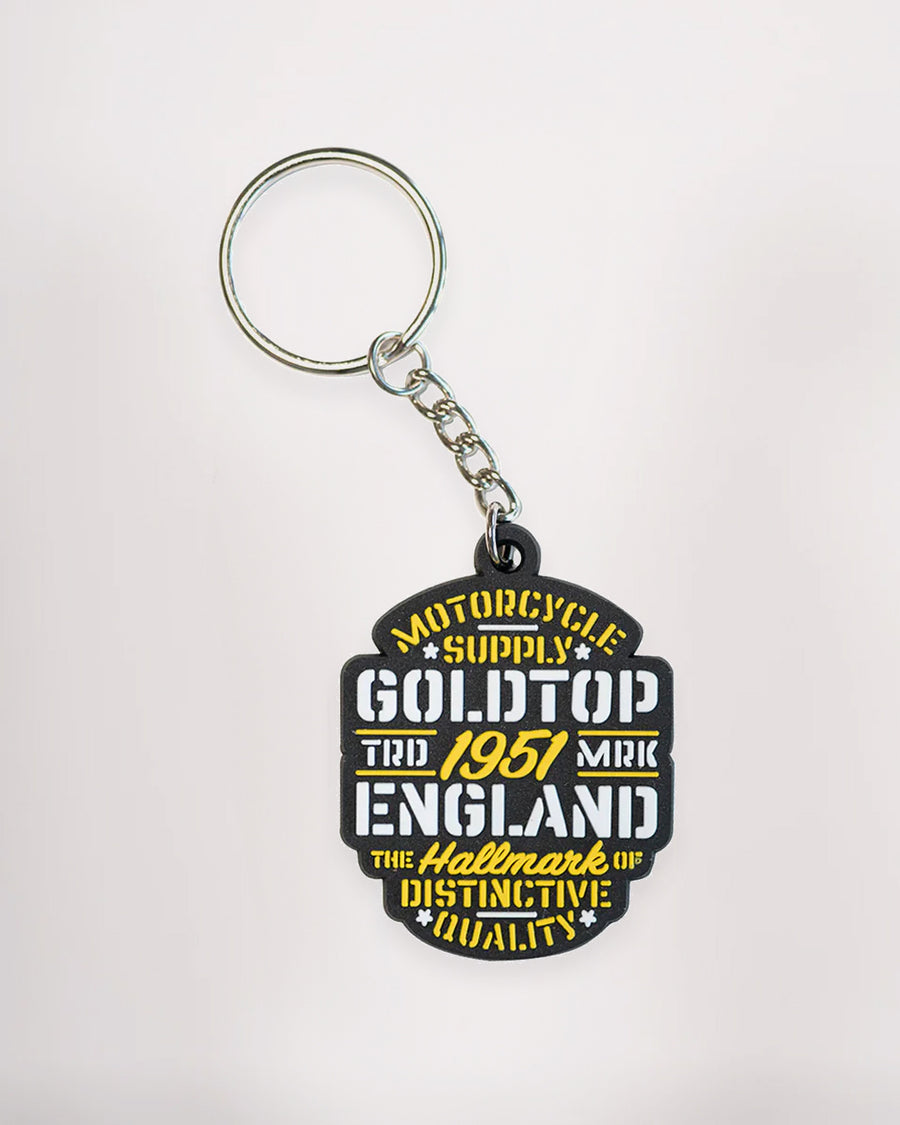 Keyrings, Stickers, Pins & Posters – Goldtop