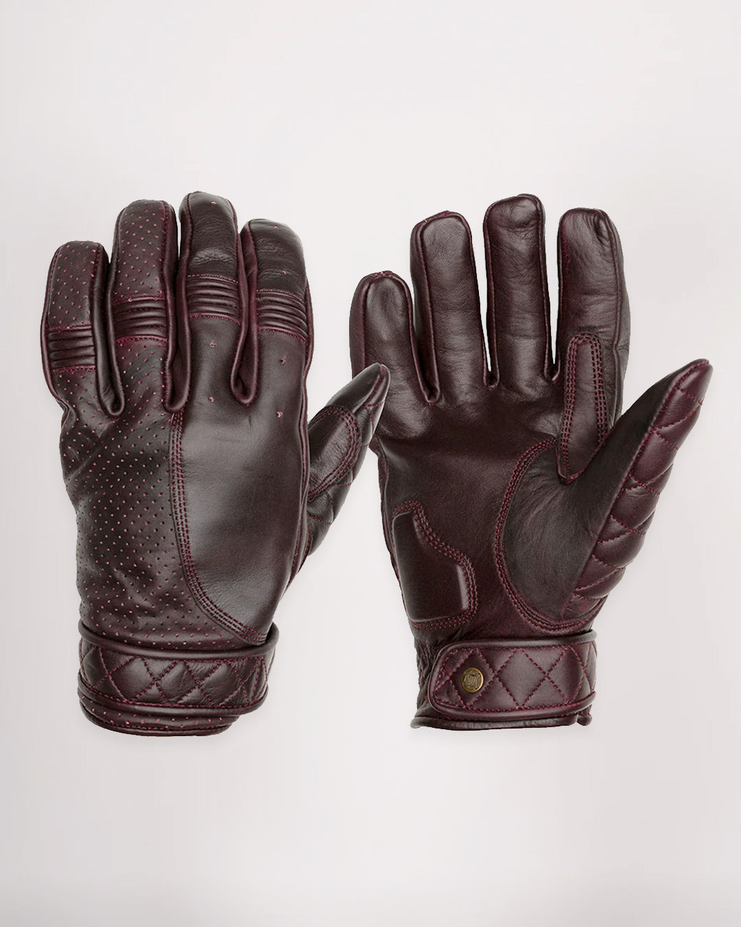 Goldtop | Short Cuff Bobber Leather Motorcycle Gloves