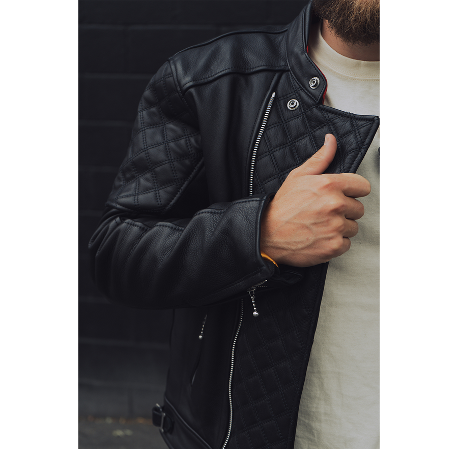 Goldtop | The Bobber Jacket - CE AAA Certified Armoured Leather ...