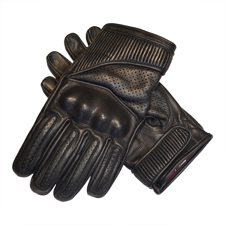 Goldtop | Silk Lined Viceroy Gloves - CE Certified Armoured Leather ...