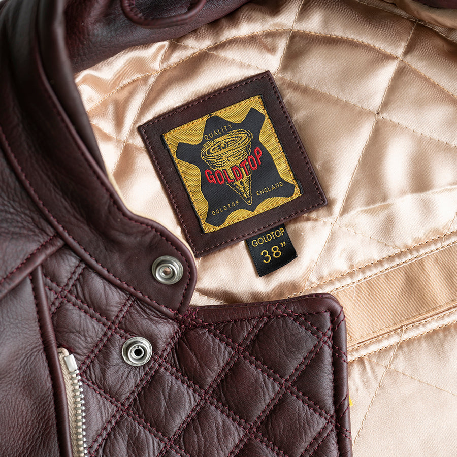 Goldtop | The Bobber Jacket - CE AAA Certified Armoured Leather ...