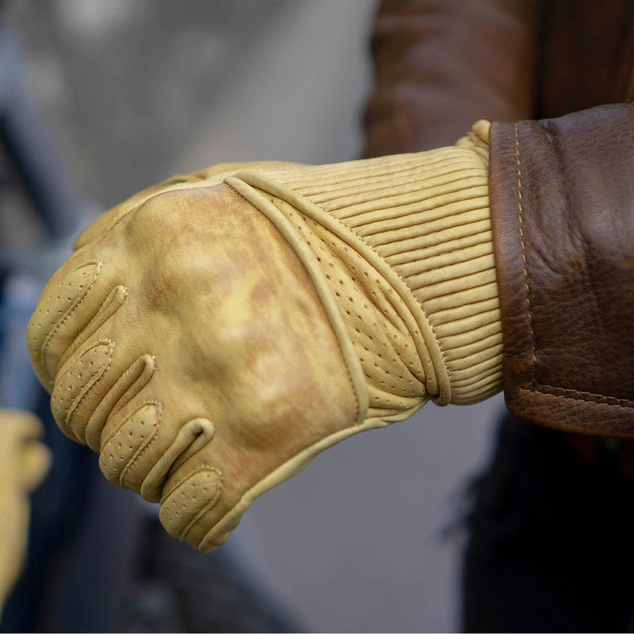 Goldtop | Silk Lined Viceroy Gloves - CE Certified Armoured Leather ...